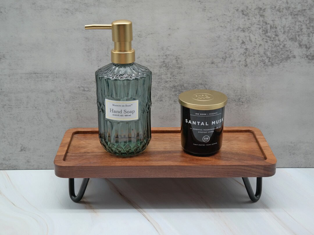 Walnut Riser, Decorative Trays, Riser Display, Wood Pedestal Stand ...