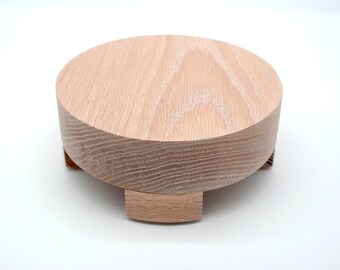 Round Wood Lamp Base - Etsy