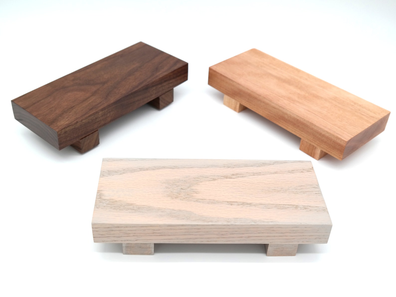 Walnut Riser Wood Riser Wood Riser Stand Wood Pedestal - Etsy