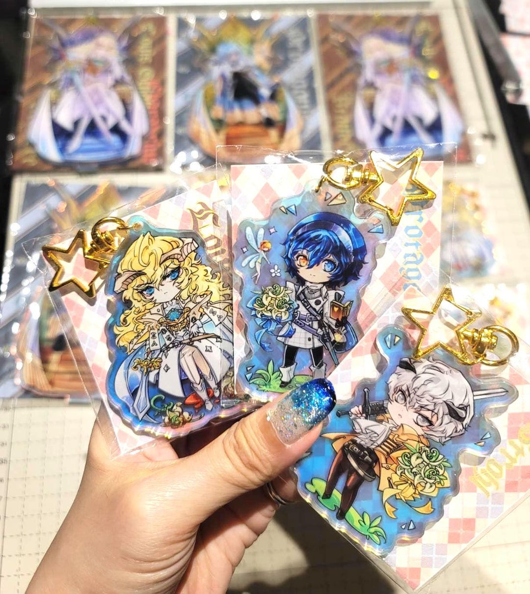 Metaphor Re:fantazio Protagonist(will) , Louis and Strohl Acrylic Charm ...