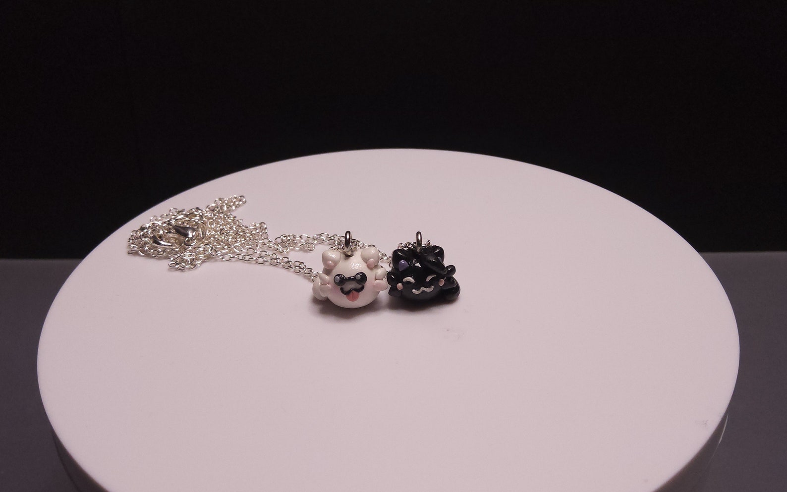Gojo and Geto Cats JJK | Friendship Necklace & Charm| *made to Order ...