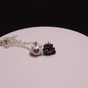 Gojo and Geto Cats JJK | Friendship Necklace & Charm| *made to Order ...