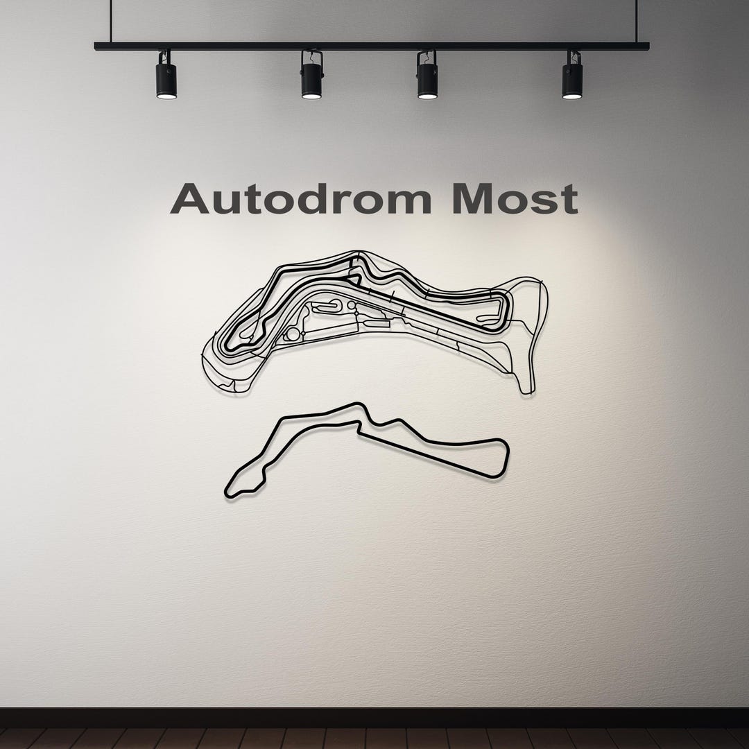 Autodrom Most, Dwg-svg-dxf-ai-pdf, Downloadable Art,downloadable Dwg Map, Dxf Files for Plaasma ...