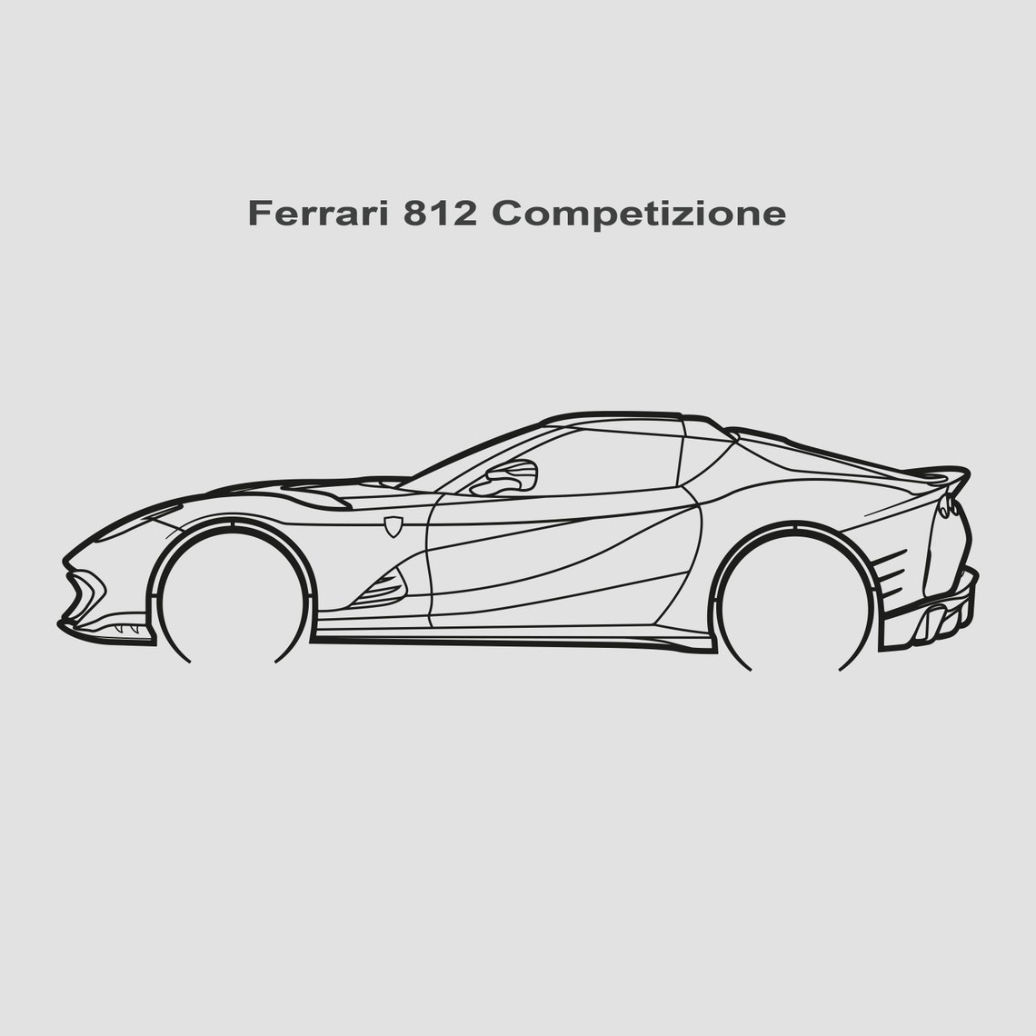 Car Dxf File, Dxf-dwg-ai-pdf, Supercar Dxf, Car Laser Cut, Car Dwg File ...