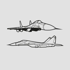 Plane Dxf File, Dxf-ai-pdf, Plane Vector Art, War Plane Laser Cut ...