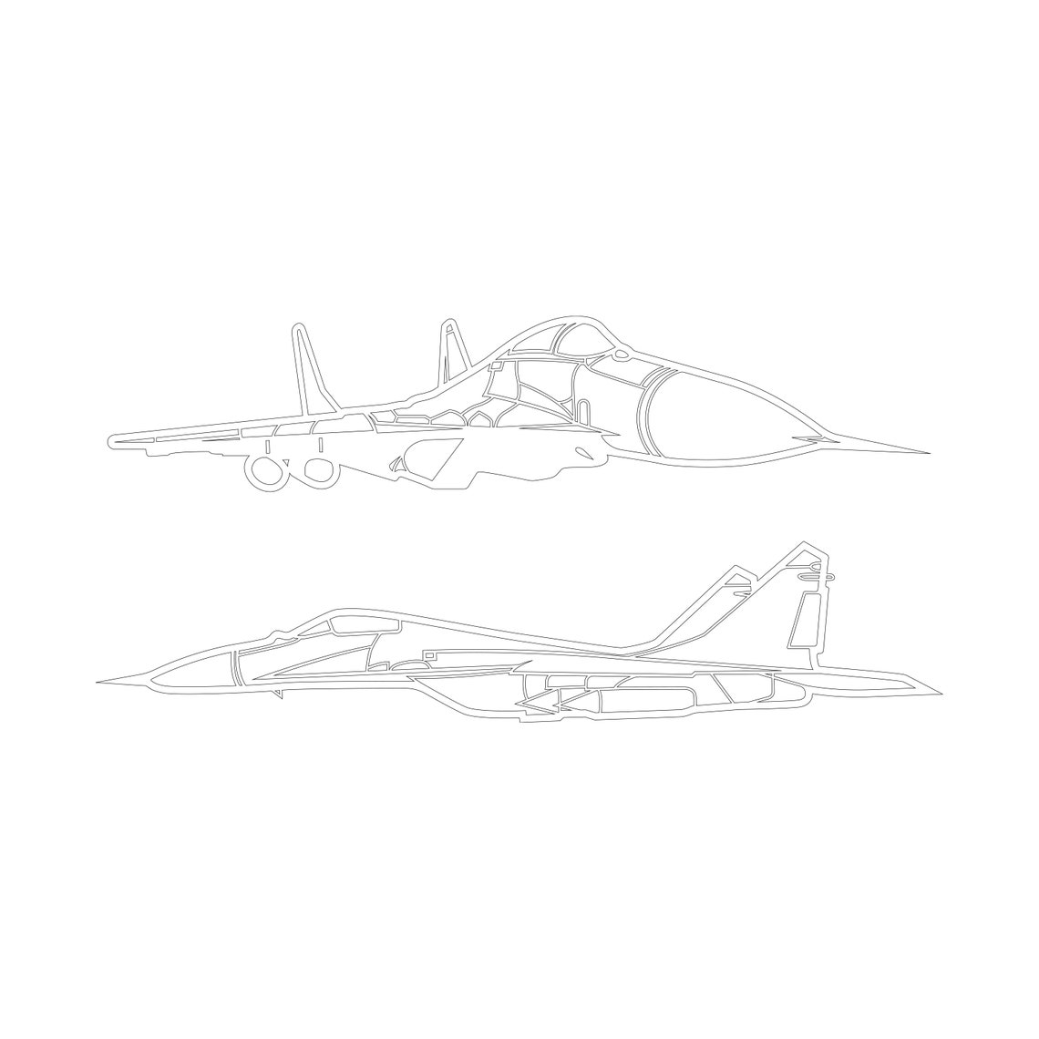 Plane Dxf File, Dxf-ai-pdf, Plane Vector Art, War Plane Laser Cut ...