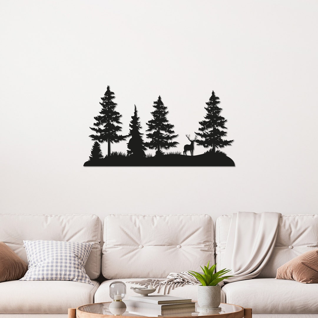 Tree Dxf File, Dxf-ai-pdf, Tree Vector Art, Tree Laser Cut ...