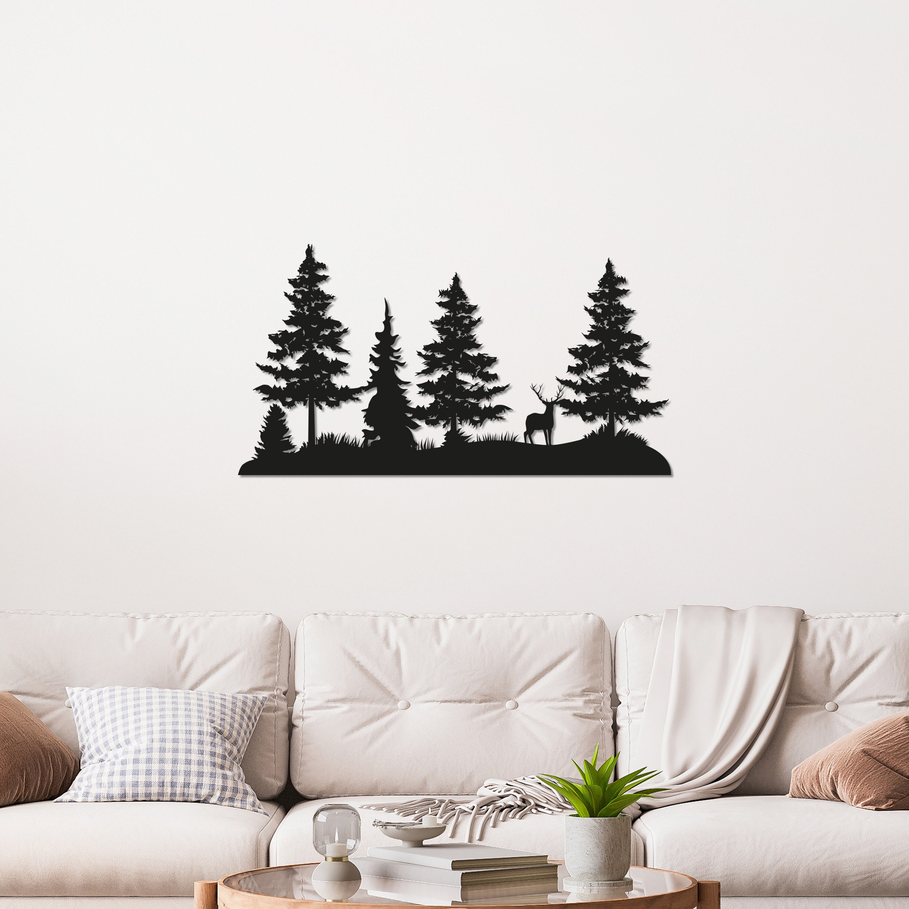 Tree Dxf File, Dxf-ai-pdf, Tree Vector Art, Tree Laser Cut ...