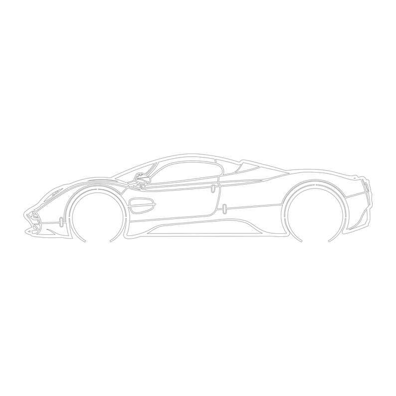 Car Dxf File, Dxf-ai-pdf, Supercar Dxf, Car Laser Cut, Downloadable Art ...