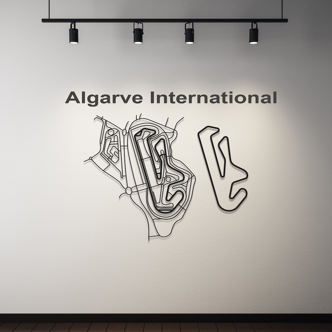 Algarve International Race Map, Dwg-svg-dxf-ai-pdf, Downloadable Art ...