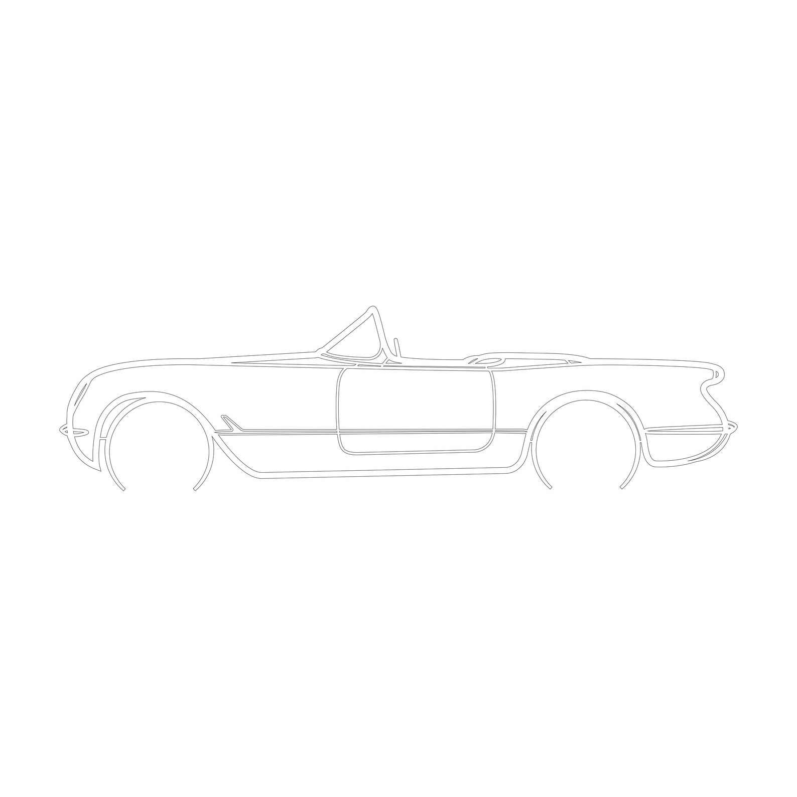 Car Dxf File, Dxf-dwg-ai-pdf, Supercar Dxf, Car Laser Cut, Car Dwg File ...