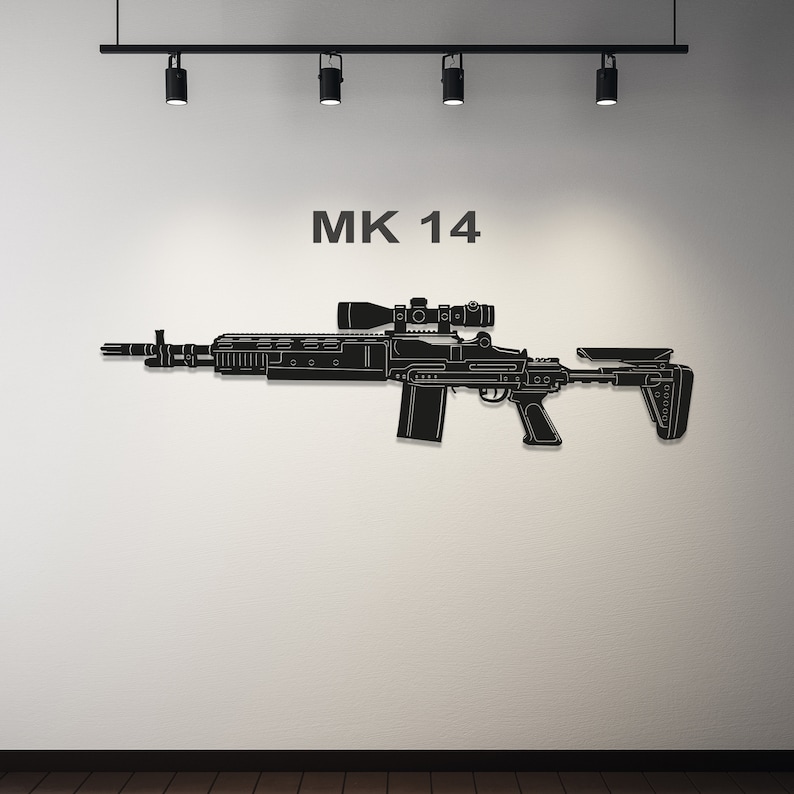 Rifle Dwg-Svg-Dxf-Ai-Pdf, Arte vectorial de pistola, Corte láser de ...