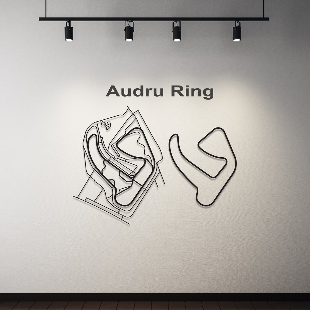 Audru Ring Race Map, Dwg-svg-dxf-ai-pdf, Downloadable Art,downloadable ...