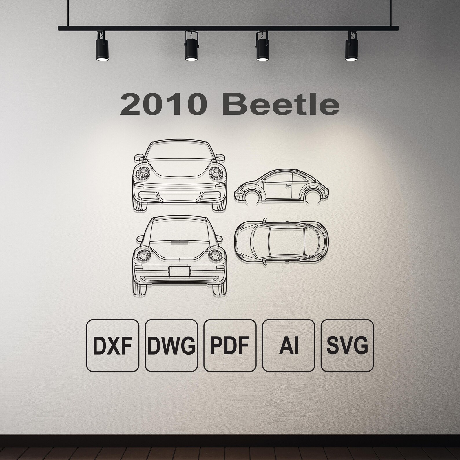 Auto Dxf-Dwg-Ai-Pdf-Svg, Auto-Vektorgrafiken, Auto Laser-Schnitt ...