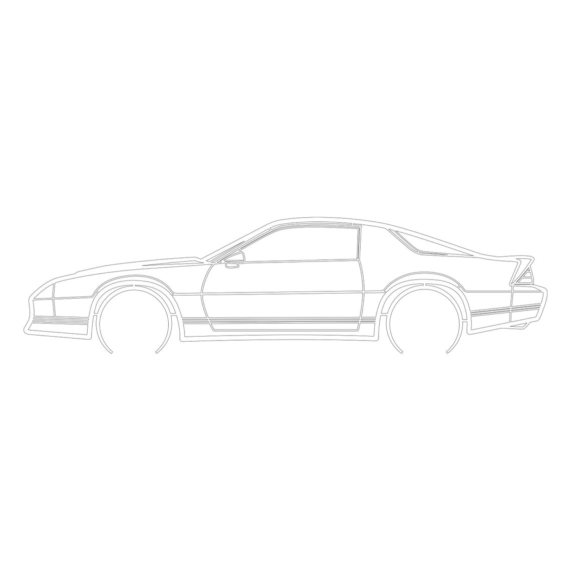 Car Dxf File, Dxf-dwg-ai-pdf, Classic Car Dxf, Car Laser Cut, Car Dwg ...