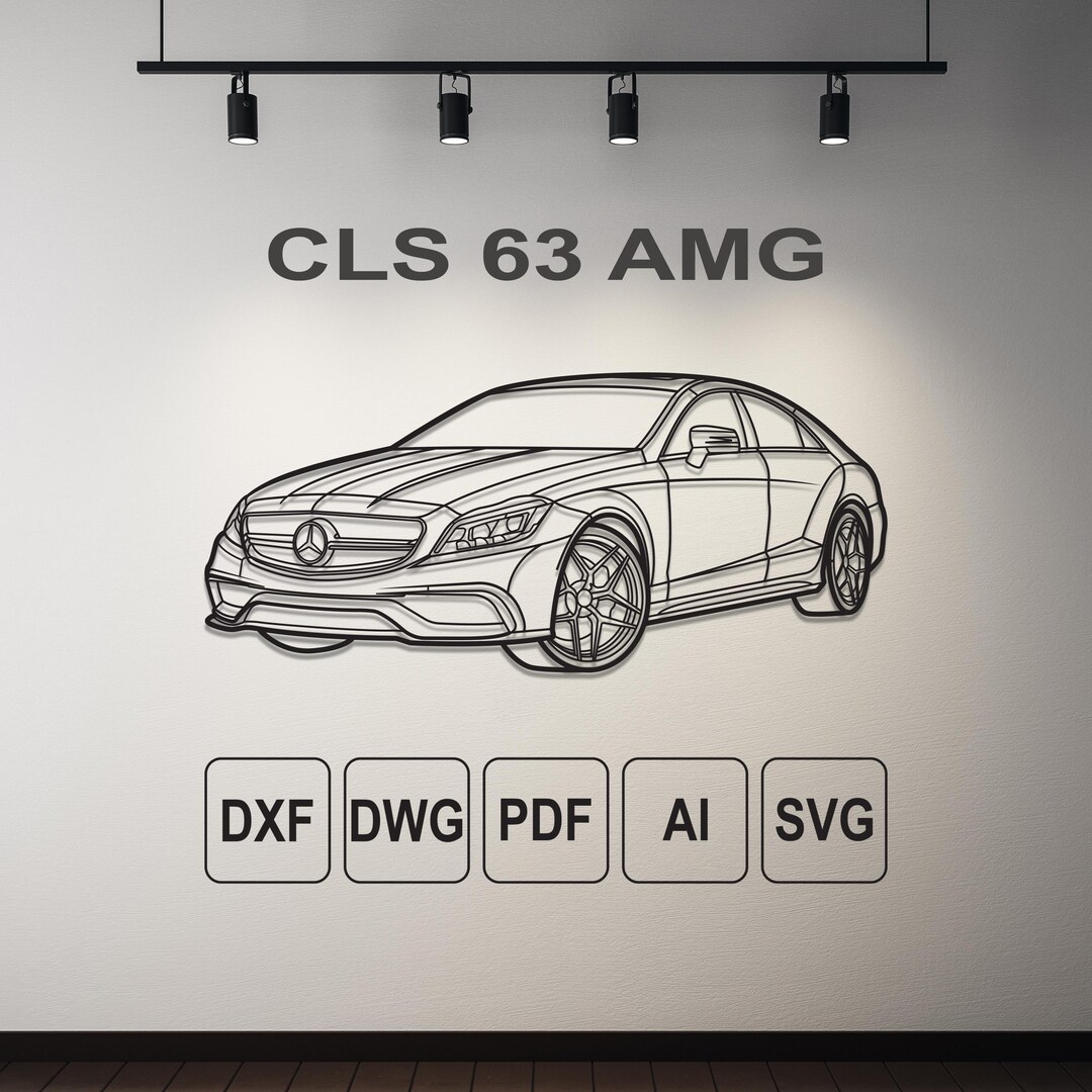 Car Dxf File, Dxf-ai-pdf, Car Vector Art, Car Laser Cut, Downloadable ...
