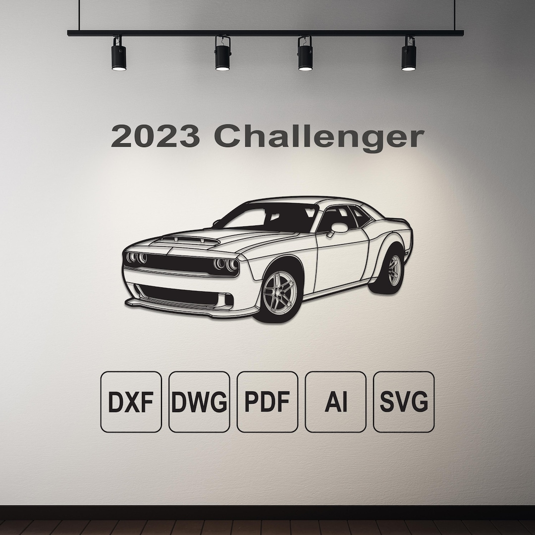 Car Dxf File, Dxf-ai-pdf, Car Vector Art, Car Laser Cut, Downloadable ...