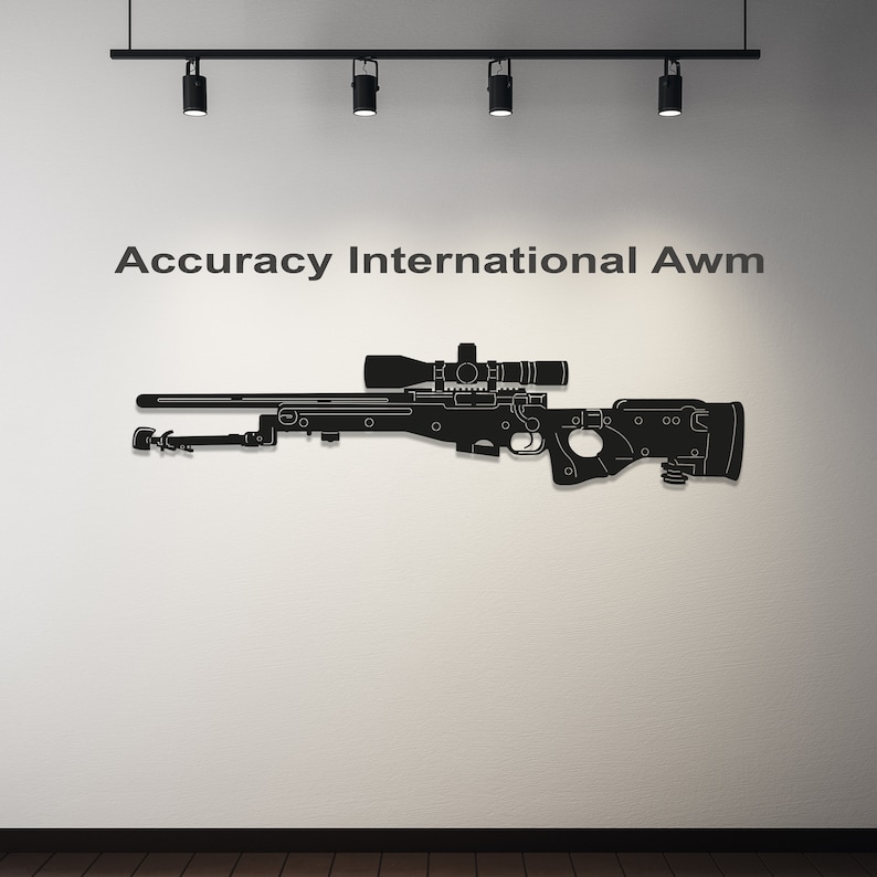 Rifle Dwg-svg-dxf-ai-pdf, Gun Vector Art, Rifle Laser Cut, Downloadable ...