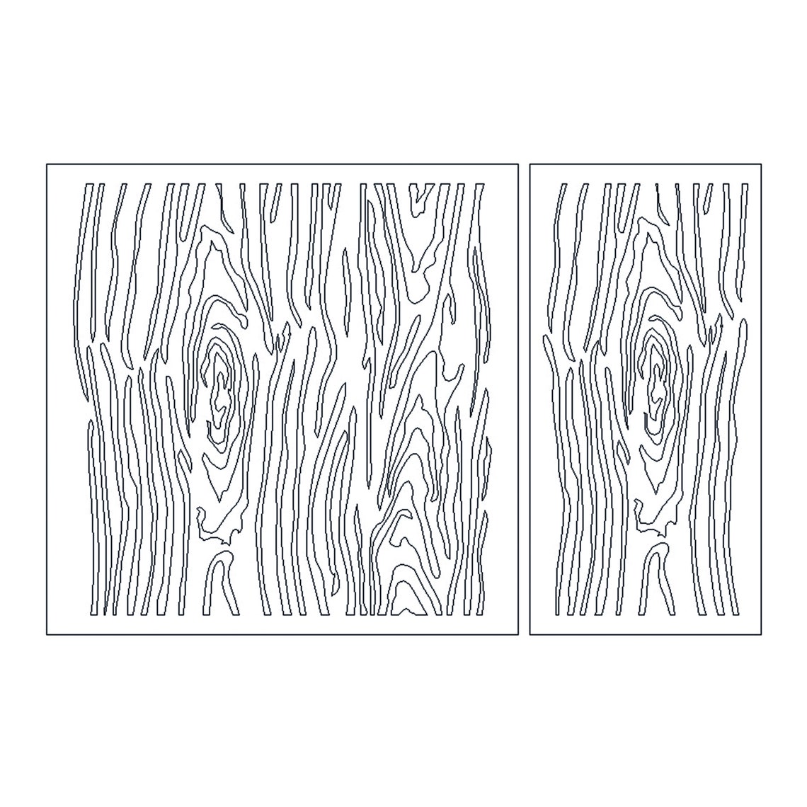Tree Dxf File, Dxf-ai-pdf, Tree Texture Vector Art, Tree Texture Laser ...
