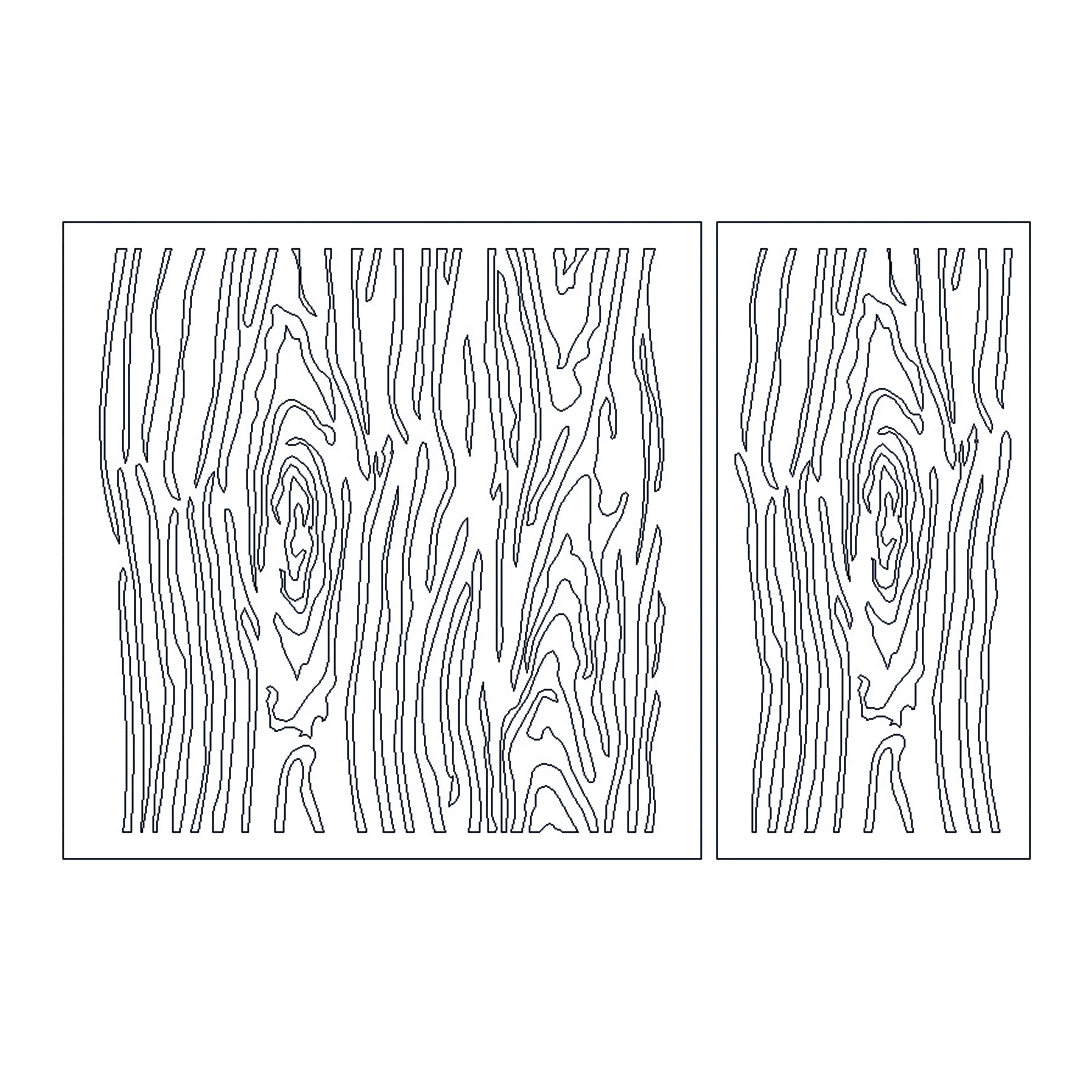 Tree Dxf File, Dxf-ai-pdf, Tree Texture Vector Art, Tree Texture Laser ...