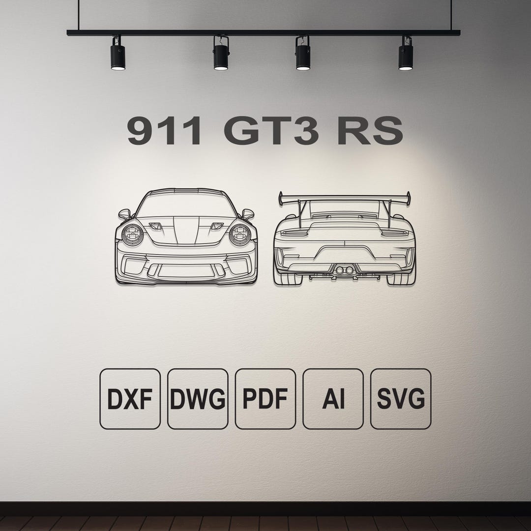 Car Dxf-dwg-ai-pdf-svg, Car Vector Art, Car Laser Cut, Downloadable Art ...