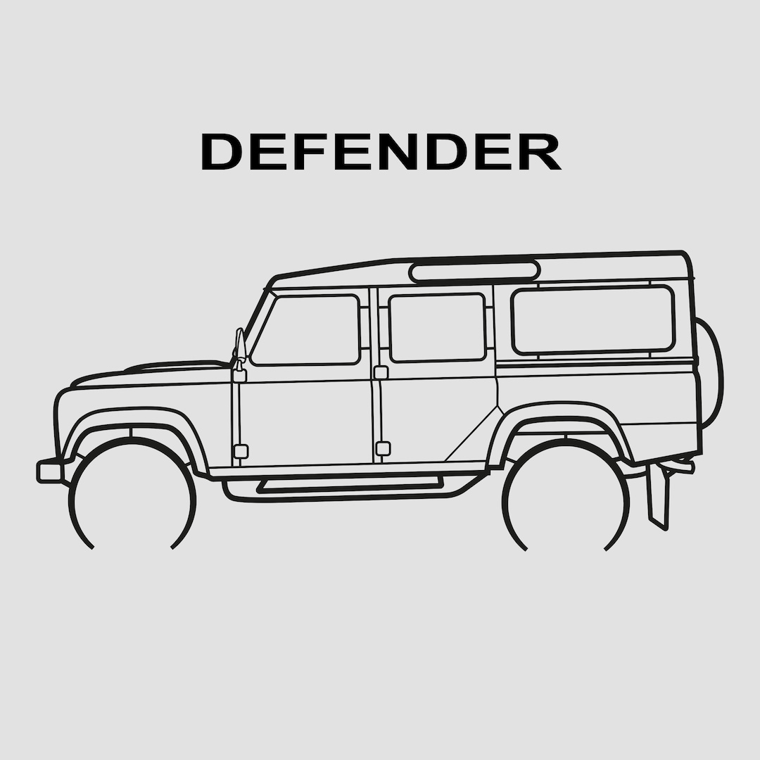 Car Dxf File, Dxf-ai-pdf, Car Vector Art, Car Laser Cut, Downloadable ...