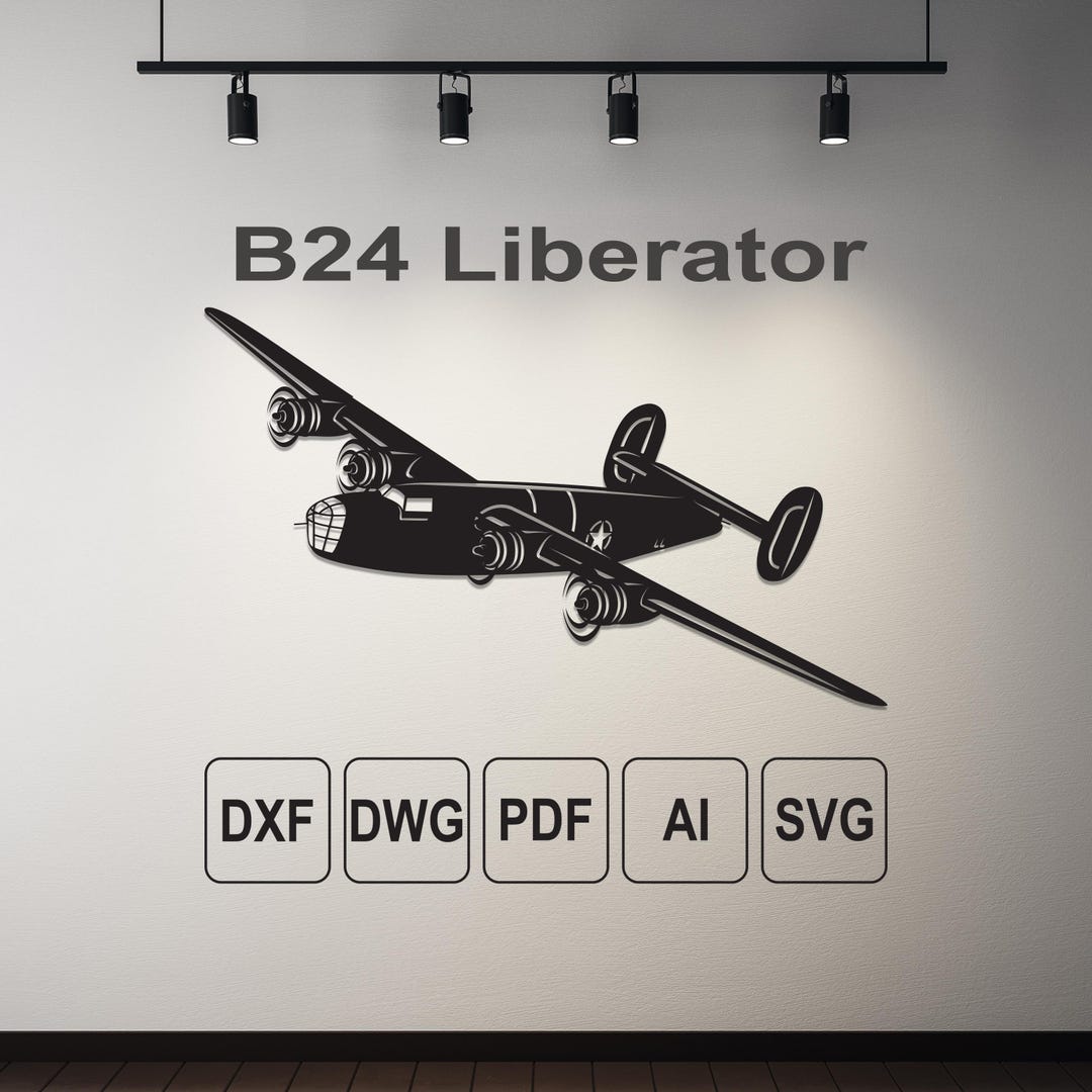 Plane Dxf File, Dxf-dwg-ai-pdf-svg, Plane Vector, Laser Cut ...