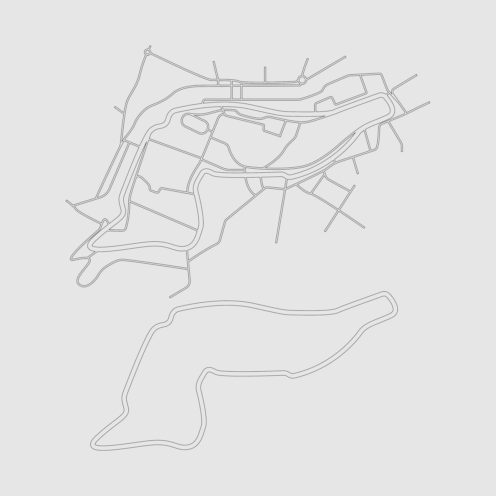 Autodromo Enzo E Dino Ferrari, Dwg-svg-dxf-ai-pdf, Downloadable Art ...