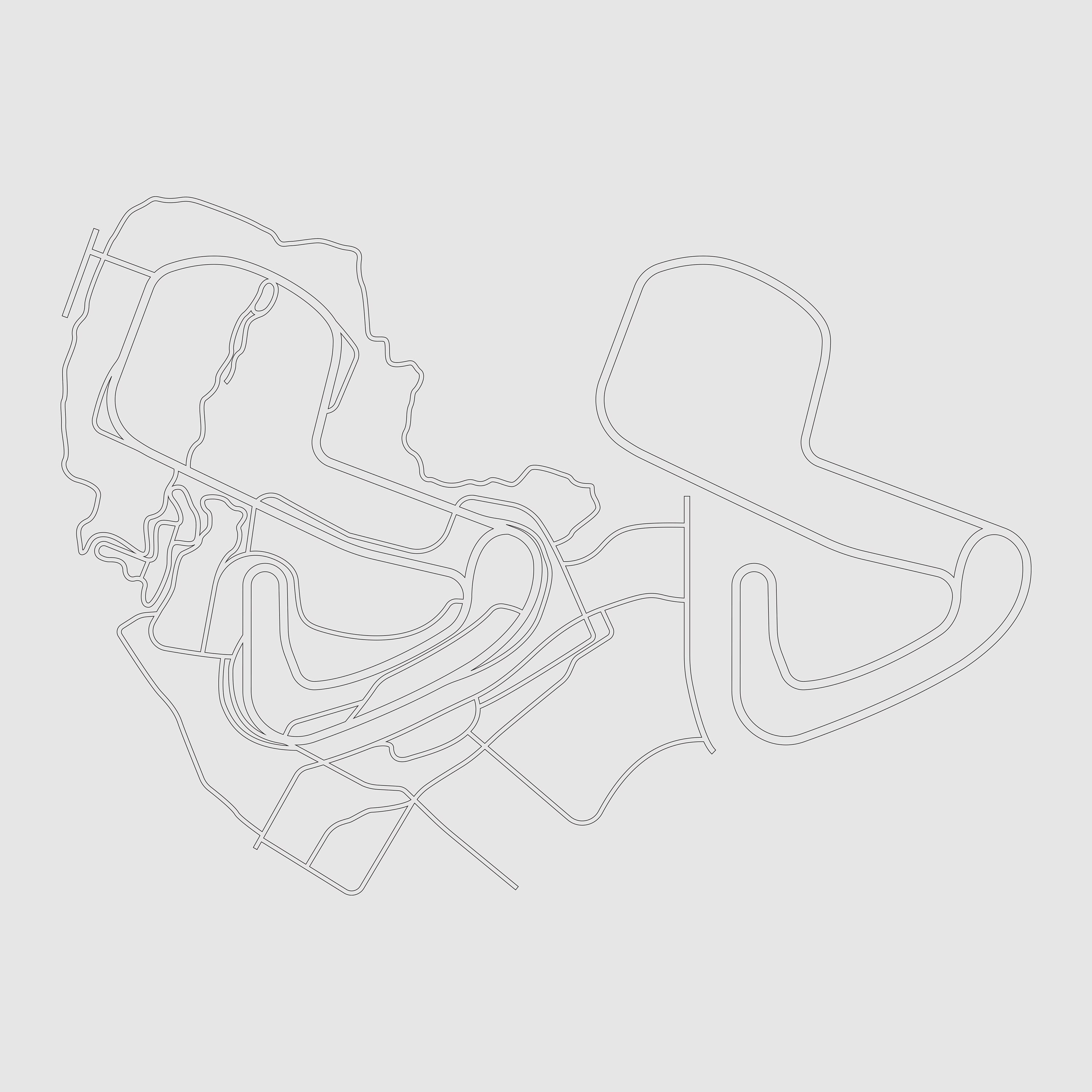 Brands Hatch UK, Dwg-svg-dxf-ai-pdf, Downloadable Art,downloadable Dwg ...