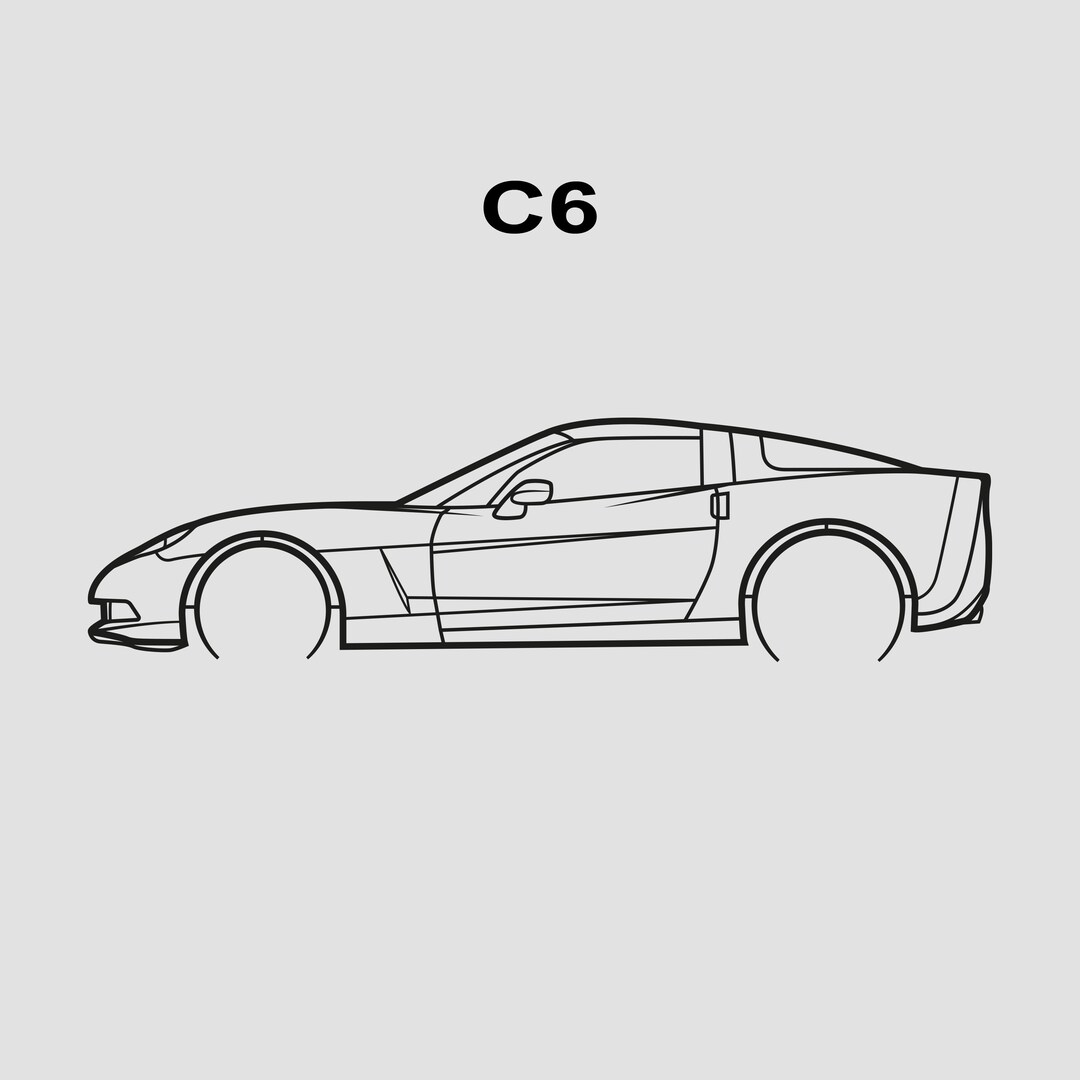 Car Dxf File, Dxf-ai-pdf, Car Vector Art, Car Laser Cut, Downloadable ...