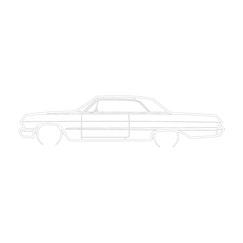 Car Dxf File Dxf-dwg-ai-pdf Classic Car Dxf Car Laser Cut - Etsy