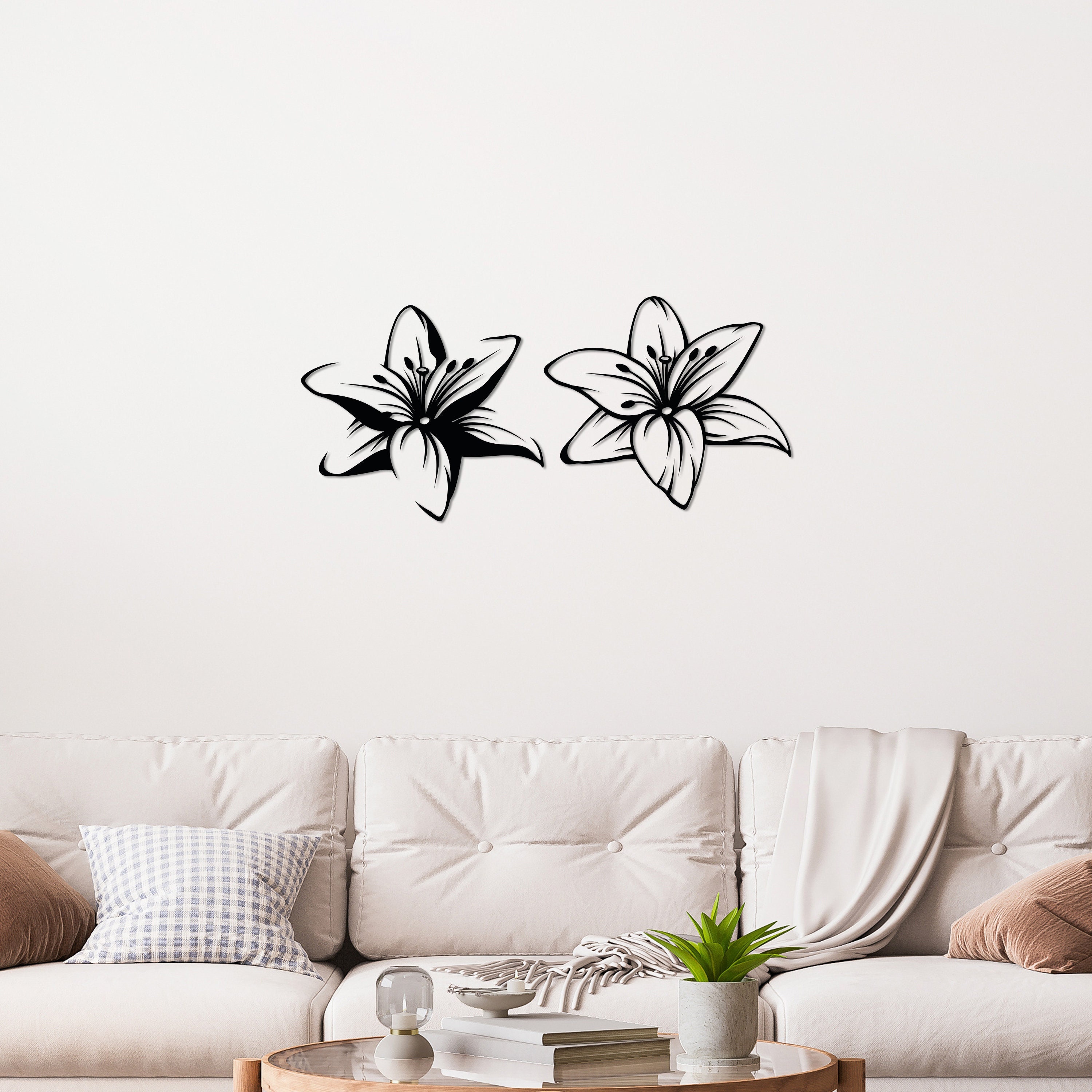 Flower Dxf File, Dxf-ai-pdf, Flower Vector Art, Flower Laser Cut ...