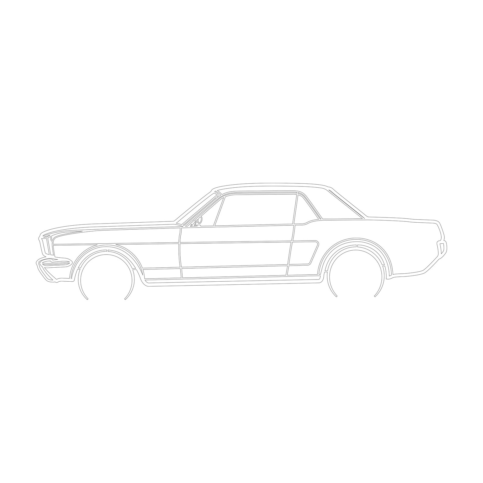 Car Dxf File, Dxf-dwg-ai-pdf, Supercar Dxf, Car Laser Cut, Car Dwg File ...
