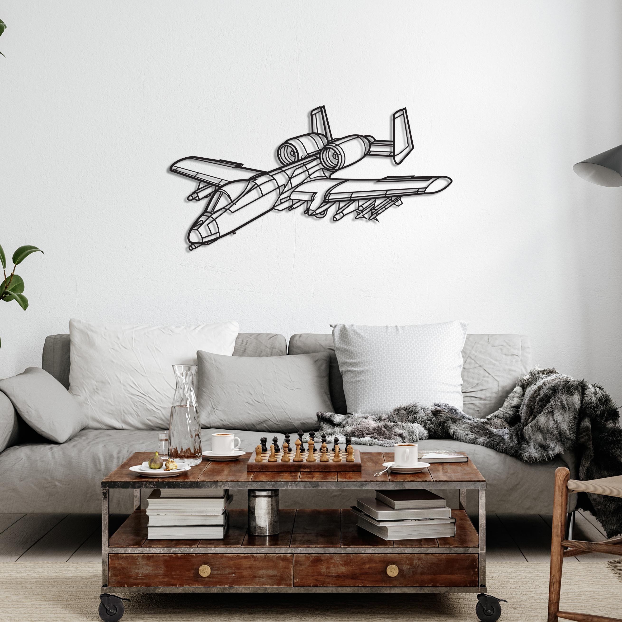 Plane Dxf File, Dxf-dwg-ai-pdf-svg, Plane Vector, Laser Cut ...