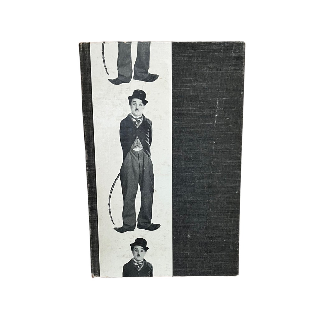 Vintage 1951 Hardcover Biography Charlie Chaplin by Theodore Huff MCM - Etsy