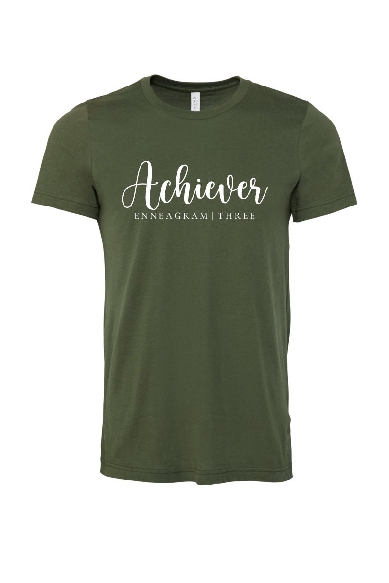 Enneagram Type Three Shirts | Enneagram Gifts | Type 3 the Achiever ...