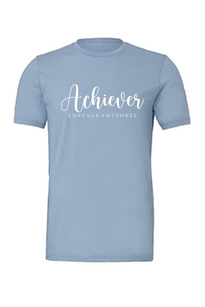 Enneagram Type Three Shirts | Enneagram Gifts | Type 3 the Achiever ...