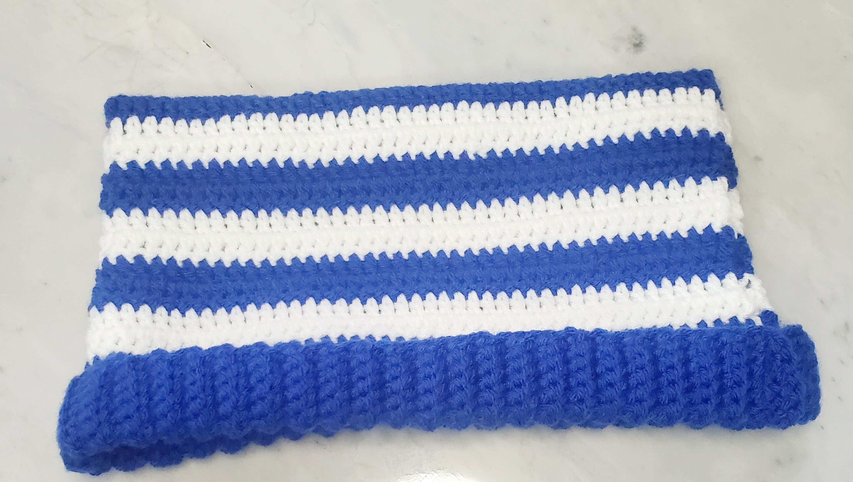 Beautiful Crochet White and Blue Cat Hat / Knitted Cat Hat/ - Etsy