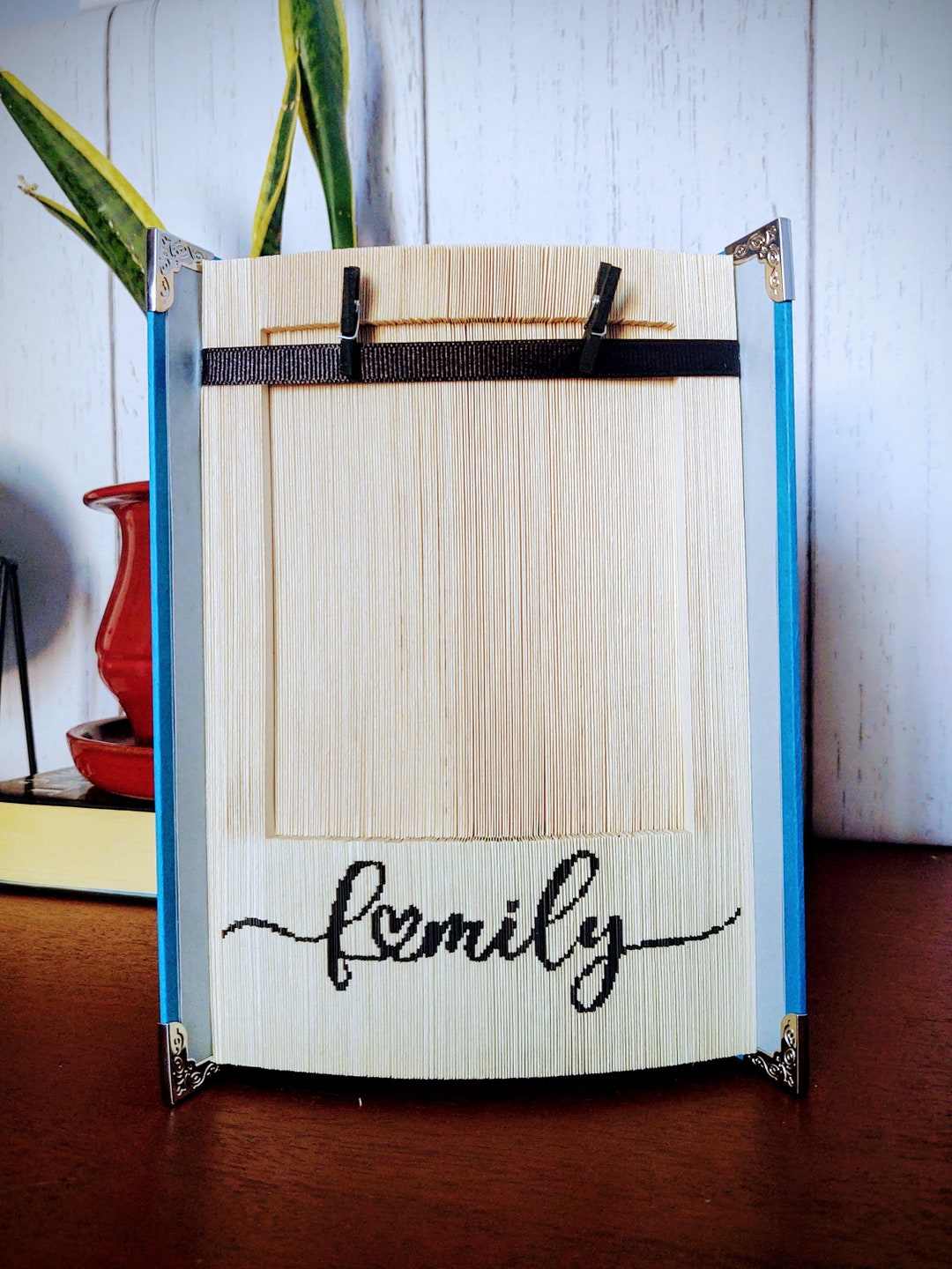 Folded Book Photo Frames Picture Frames Photo Display - Etsy