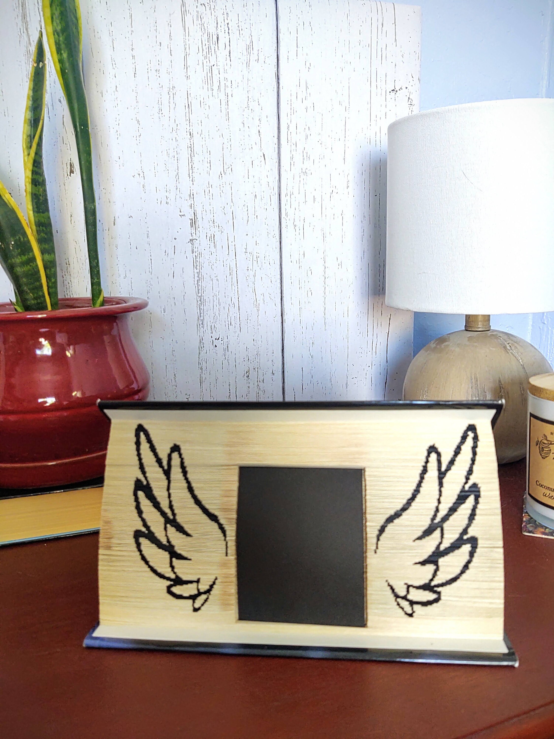Folded Book Photo Frames Picture Frames Photo Display - Etsy