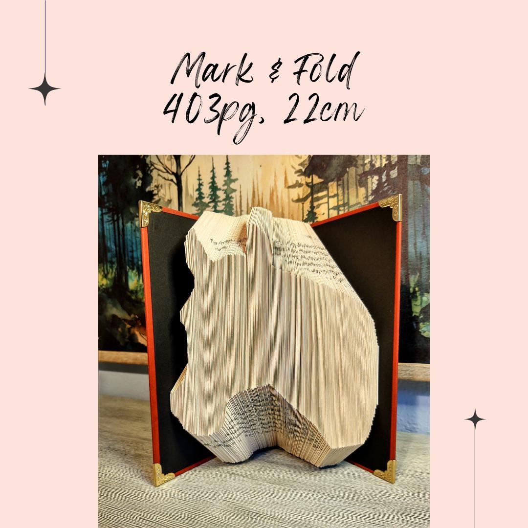 Book Folding MARK & FOLD Pattern_horse_equine_equus_caballo - Etsy