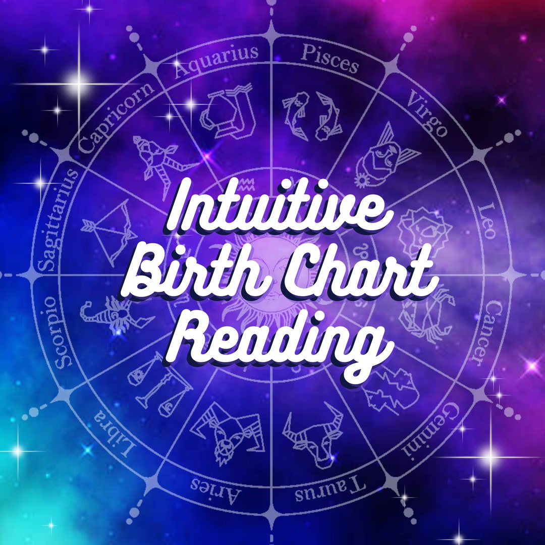 Intuitive Birth Chart Reading Your Most Authentic Path - Etsy
