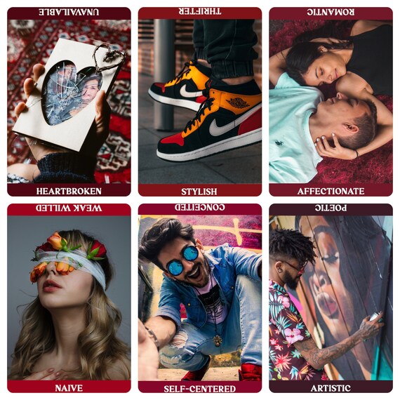 Who Are You Personality Traits Oracle Deck 106 Traits - Etsy