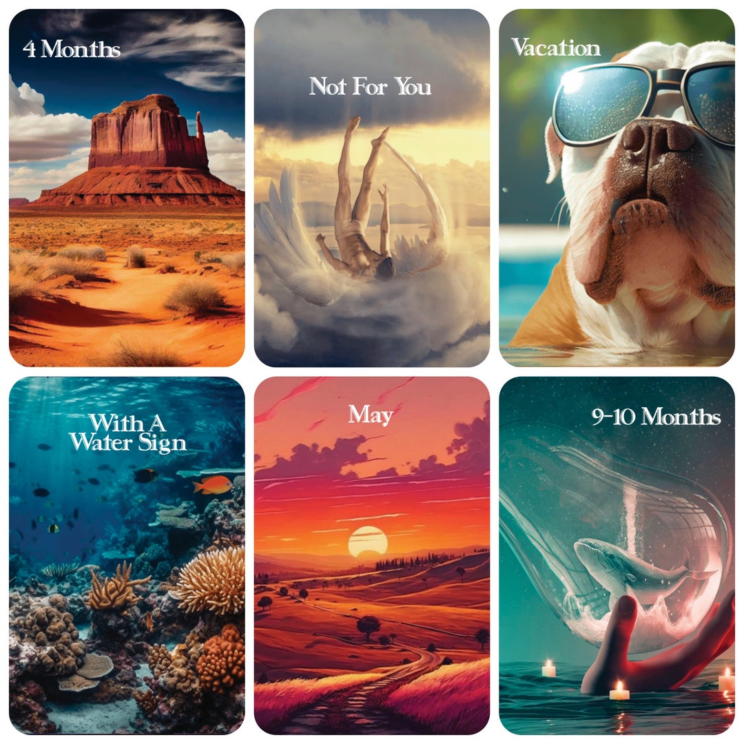 If Not Now, When? Time Oracle (76 Cards) - Etsy