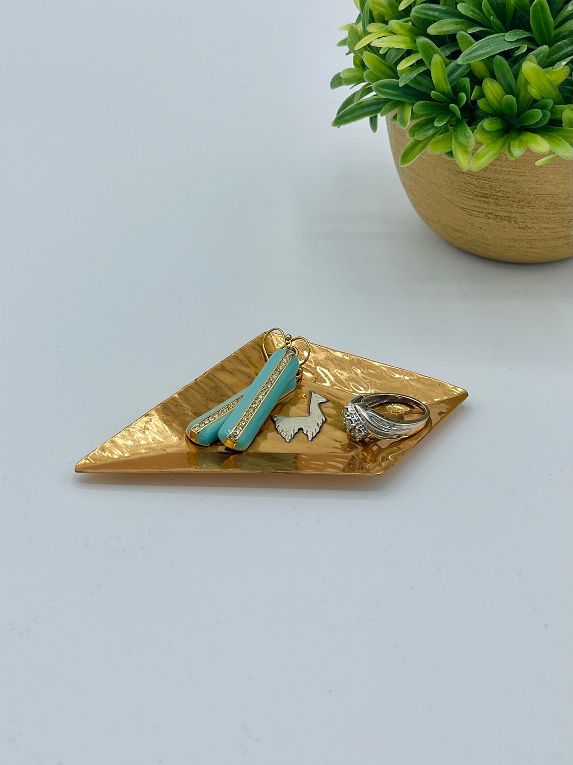 Vintage Inca Tray Set Handwrought by Vicky Peru 925 Sterling - Etsy