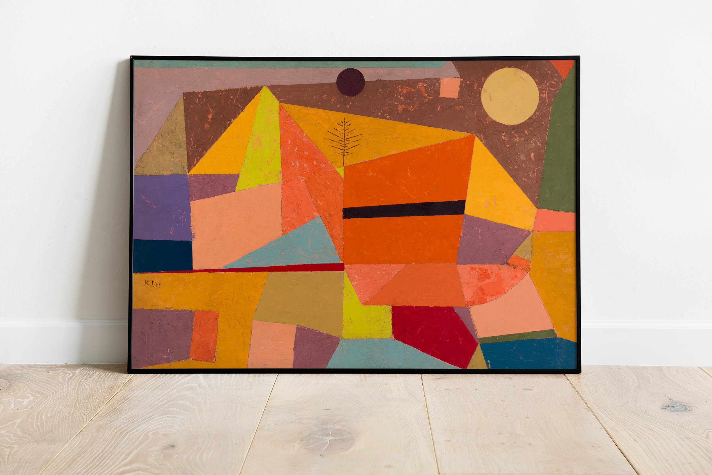Paul Klee Poster, Vintage Exhibition Poster, Paul Klee Art Print ...
