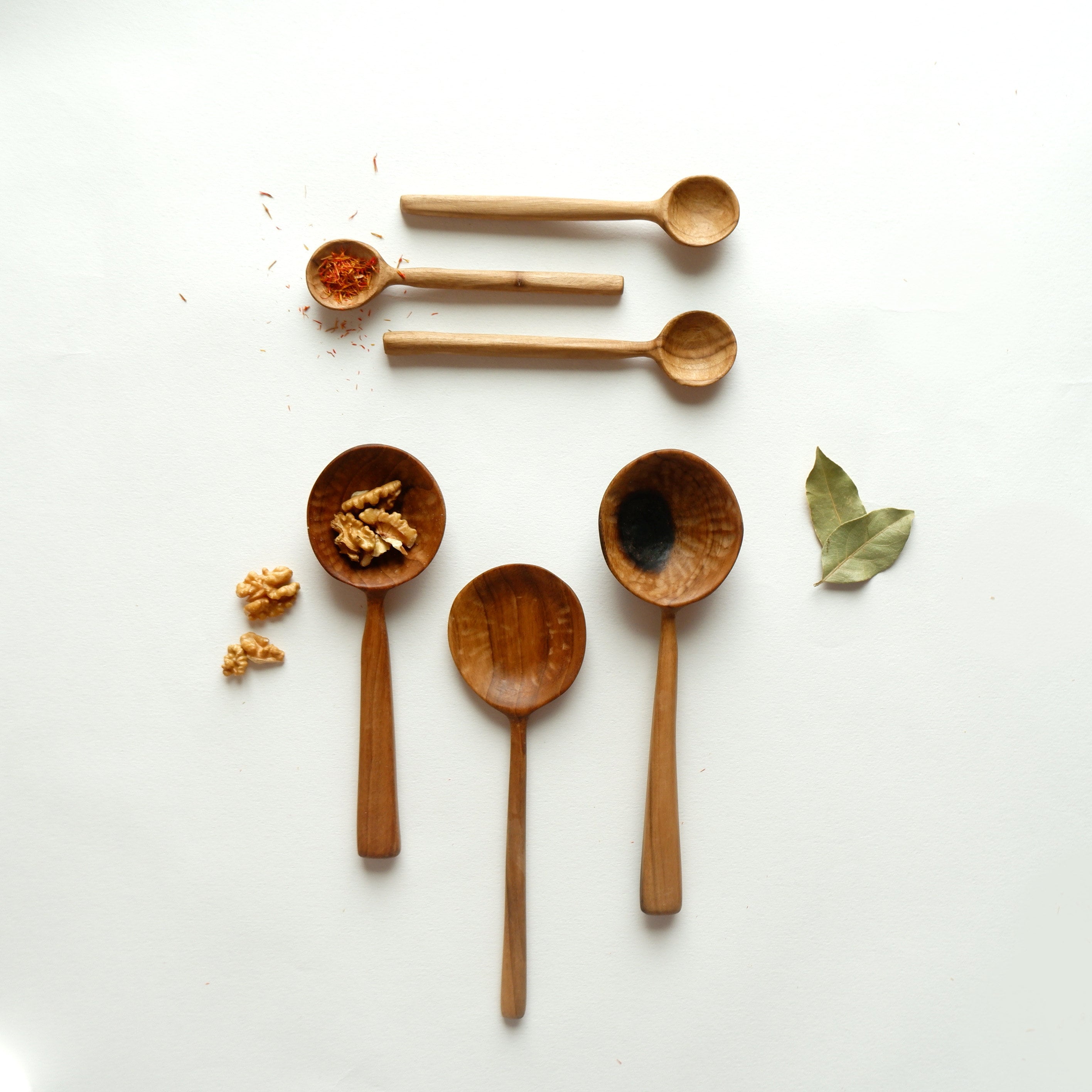 Walnut Handcarved Cooking Spoon Handmade Wooden Spoon Housewarming Gift ...