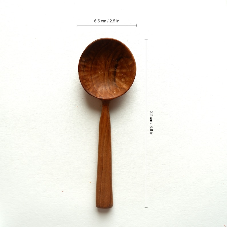 Walnut Handcarved Cooking Spoon Handmade Wooden Spoon Housewarming Gift ...