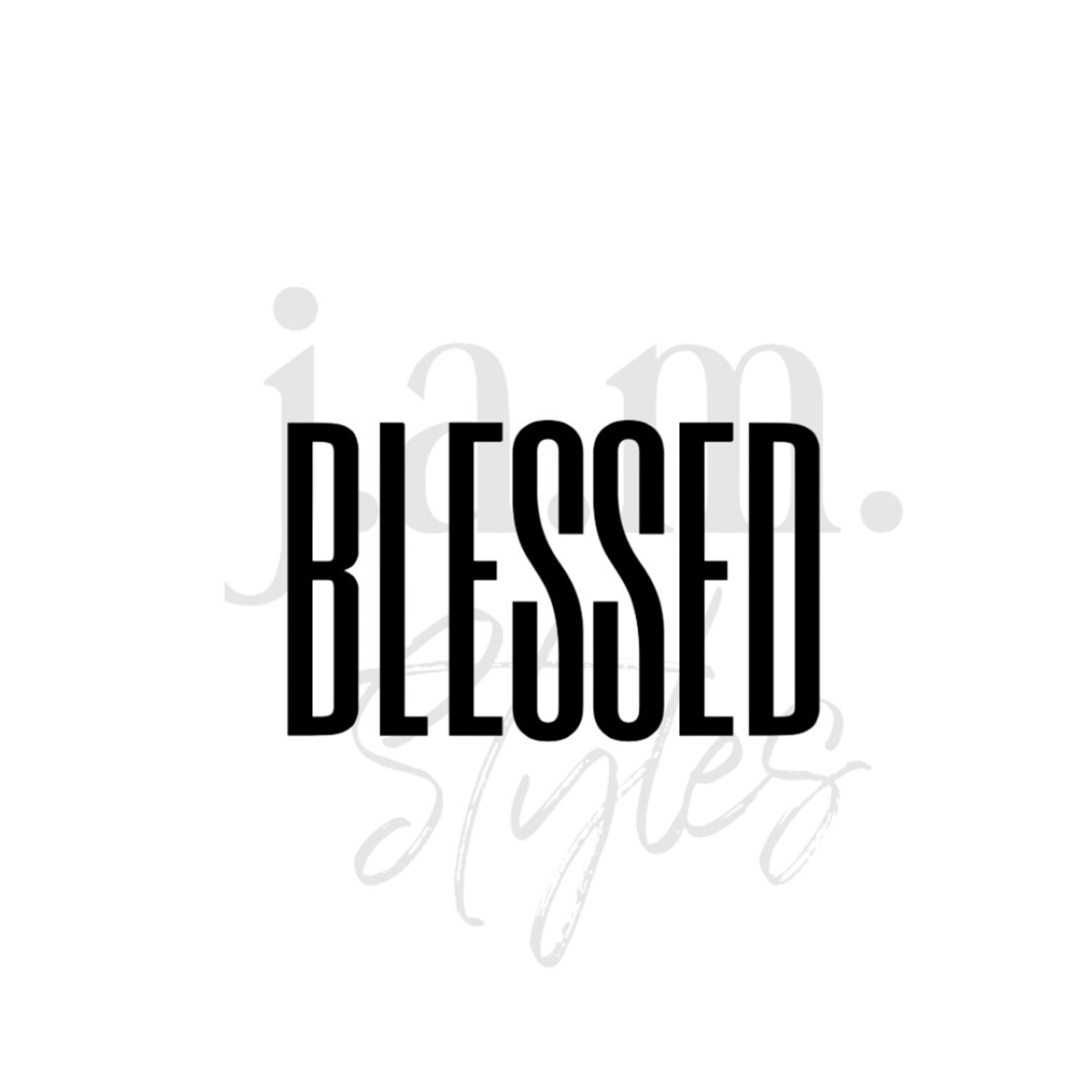 Blessed Svg Blessed Word Svg Blessed Cut File Blessed Word - Etsy Canada