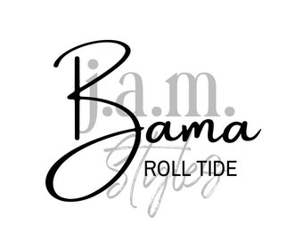 Bama Football Png I Roll Tide I Bama Svg I - Etsy